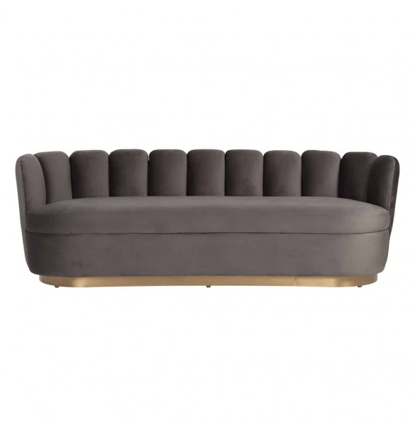 S5121 STONE VELVET Bank Camden Stone velvet / Brushed gold (Quartz ...